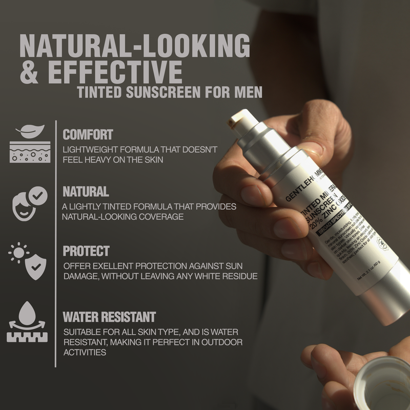 Tinted Sunscreen SPF 40 – Gentlehomme